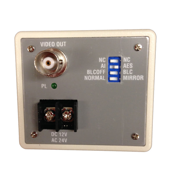 CCTV Box Camera 1/3” SHARP CCD 380TVL Dual Voltage 12V DC / 24V AC Sec ...